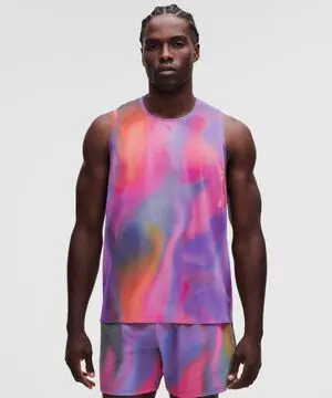 Lululemon Fast And Free Singlet - Speed Glow Multi