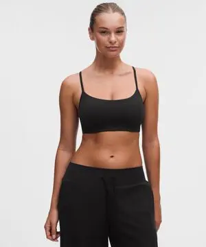 Lululemon Flow Y Bra Light Support, C/d Cup - Black