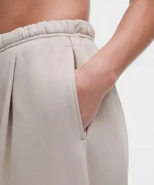 Lululemon French Terry Mid-rise Wide-leg Pants - Downtown Tan