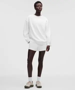 Lululemon French Terry Oversized Crewneck Sweatshirt - White
