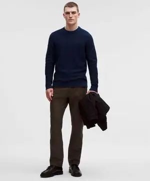 Lululemon Easyfive Classic-straight Pant 30l - Walnut Crunch