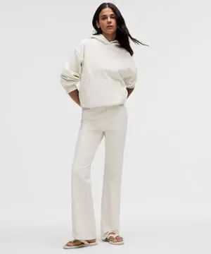 Lululemon Easyfive High-rise Subtle-flare Pant - Light Ivory