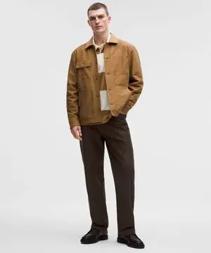 Lululemon Easyfive Loose-straight Pant 32l - Walnut Crunch