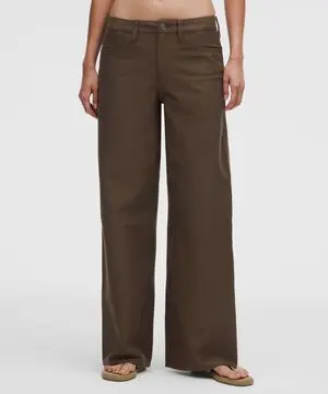 Lululemon Easyfive Low-rise Classic Wide-leg Pant