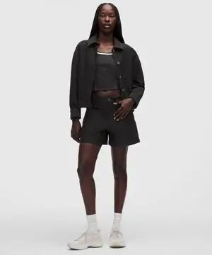 Lululemon Easyfive Mid-rise Short 4.5" Black