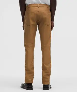 Lululemon Easy Five Slim-straight Pant 34l - Camel Brown