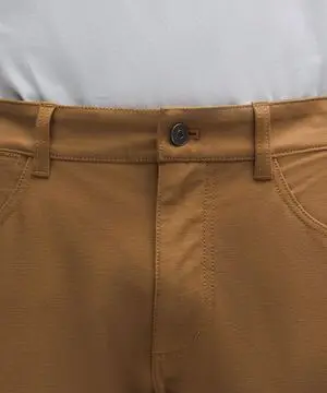 Lululemon Easy Five Slim-straight Pant 34l - Camel Brown