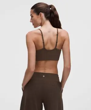 Lululemon Ebb To Street Bra - Walnut Crunch