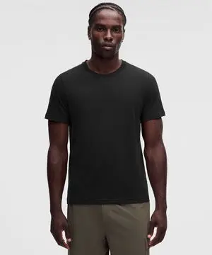 Lululemon Everyday Cotton-blend Classic T-shirt Black