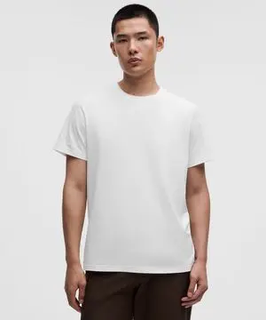 Lululemon Everyday Cotton-blend Classic T-shirt White