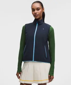 Lululemon Lightweight High-neck Golf Vest - True Navy/ocean Wave