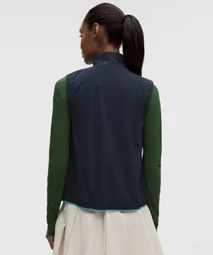 Lululemon Lightweight High-neck Golf Vest - True Navy/ocean Wave