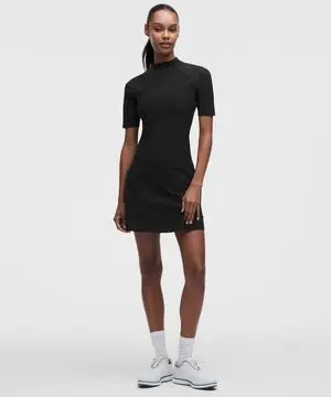 Lululemon Lightweight Mockneck Short-sleeve Shirt - Black