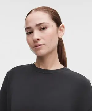 Lululemon Lightweight Softstreme Ruched T-shirt Dress - Black