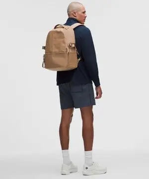 Lululemon New Crew Backpack Large 30l - Sand