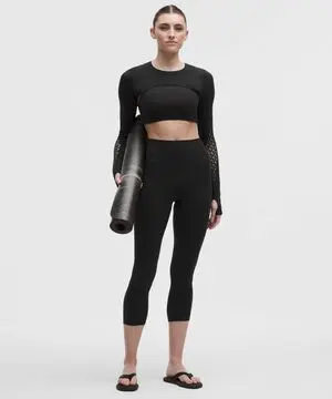 Lululemon Align No Line™ High-rise Crop 23" Black
