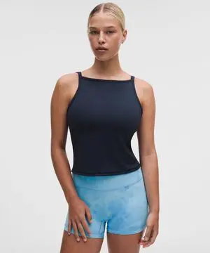 Lululemon Focuser 2-in-1 Tank Top - True Navy