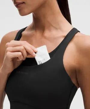 Lululemon Energy Longline Bra With Storage Evolve