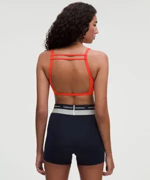Lululemon Lightlift Open-back Bra
