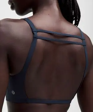 Lululemon Lightlift Open-back Bra - True Navy