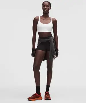 Lululemon Lightlift Open-back Bra - White