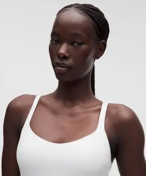Lululemon Lightlift Open-back Bra - White