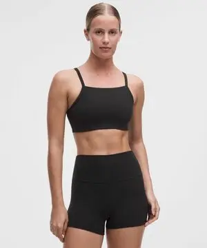 Lululemon Nulu Straight-neck Bra - Black