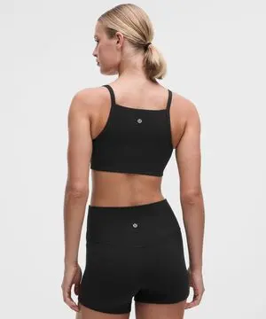 Lululemon Nulu Straight-neck Bra - Black