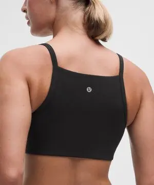 Lululemon Nulu Straight-neck Bra - Black