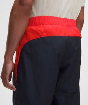 Lululemon Nylon Relaxed Track Pant - True Navy/cherry Ember