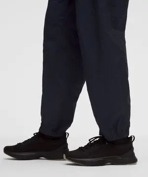 Lululemon Nylon Relaxed Track Pant - True Navy/cherry Ember