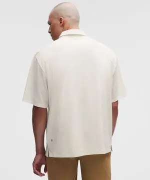 Lululemon Oversized Golf Polo Shirt - Coconut Ivory