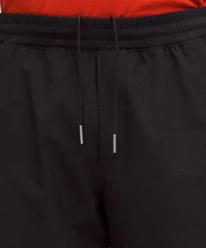 Lululemon Pace Breaker Linerless Short 7" Performance Perforated Shorts - Black/cherry Ember