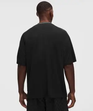 Lululemon Relaxed Fit Collared Mesh Training Shirt - Black
