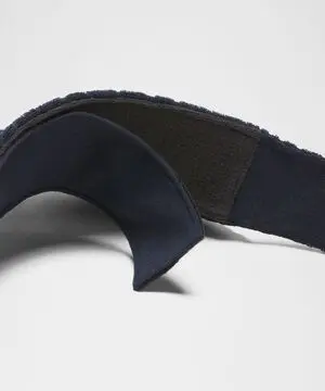 Lululemon Removable Sweatband Terry Jacquard Visor - True Navy