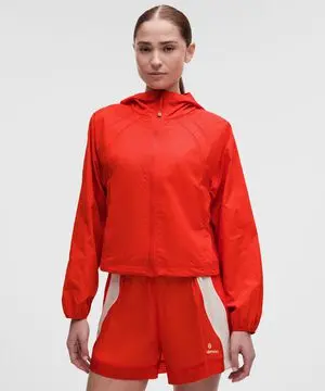 Lululemon Scuba Windbreaker - Cherry Ember