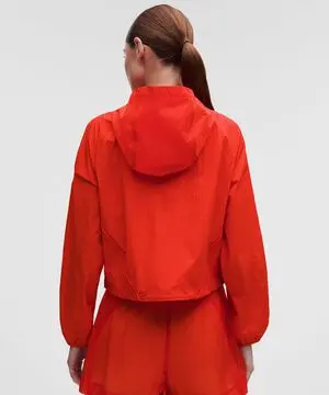 Lululemon Scuba Windbreaker - Cherry Ember