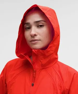 Lululemon Scuba Windbreaker - Cherry Ember