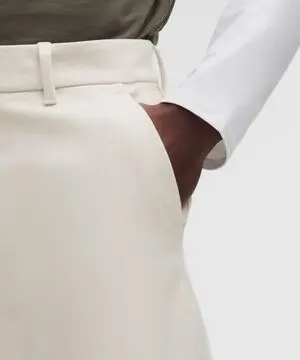 Lululemon Slacker Loose-straight Trouser 32l - Light Ivory