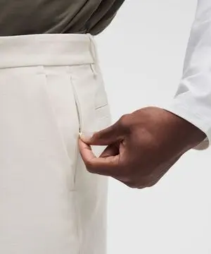 Lululemon Slacker Loose-straight Trouser 32l - Light Ivory
