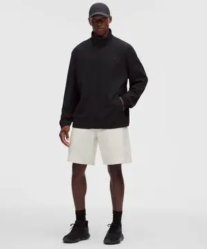 Lululemon Stretch Twill Relaxed-fit Golf Short 9" Light Ivory