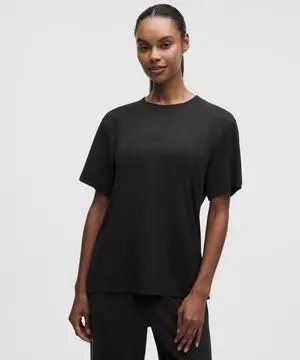 Lululemon Swiftly Relaxed Short-sleeve Shirt - Black