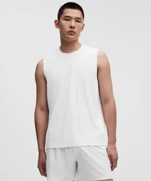Lululemon Textured Mesh Tennis Tank White/white