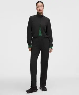 Lululemon Textured Mesh High-rise Running Pant Black