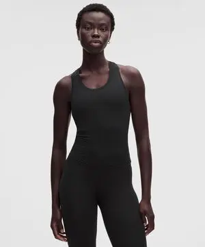 Lululemon Unrestricted Power Racerback Tank Top Black