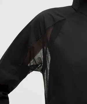 Lululemon Ventilated Packable Running Jacket - Black