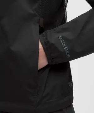 Lululemon Ventilated Packable Running Jacket - Black