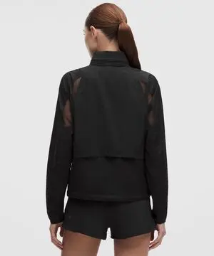 Lululemon Ventilated Packable Running Jacket - Black