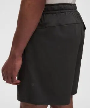 Lululemon Uv-protective Relaxed Hike Short 6 - Graphite Grey
