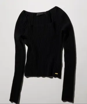 Gucci Soft Rib Wool Cashmere Top With Tag
